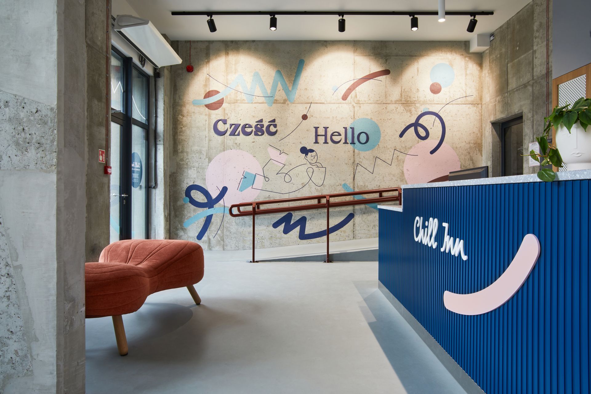 Wayfinding system for Student dormitory – Chill Inn - Blank Studio